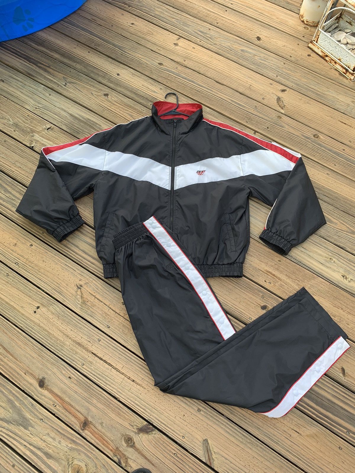 Made In Usa × Vintage Vintage USA Olympic Track Suit 90’s | Grailed