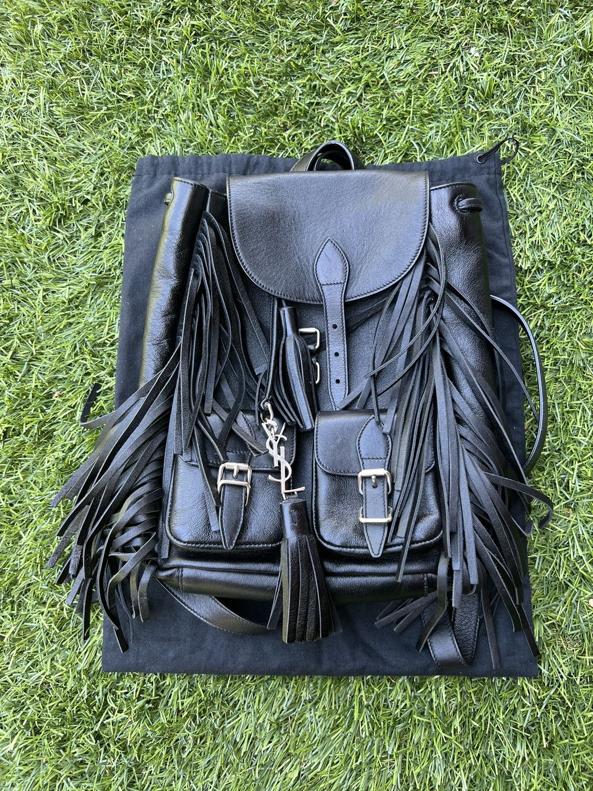 Saint Laurent Paris Hedi Slimane x Saint Laurent Festival Backpack ...