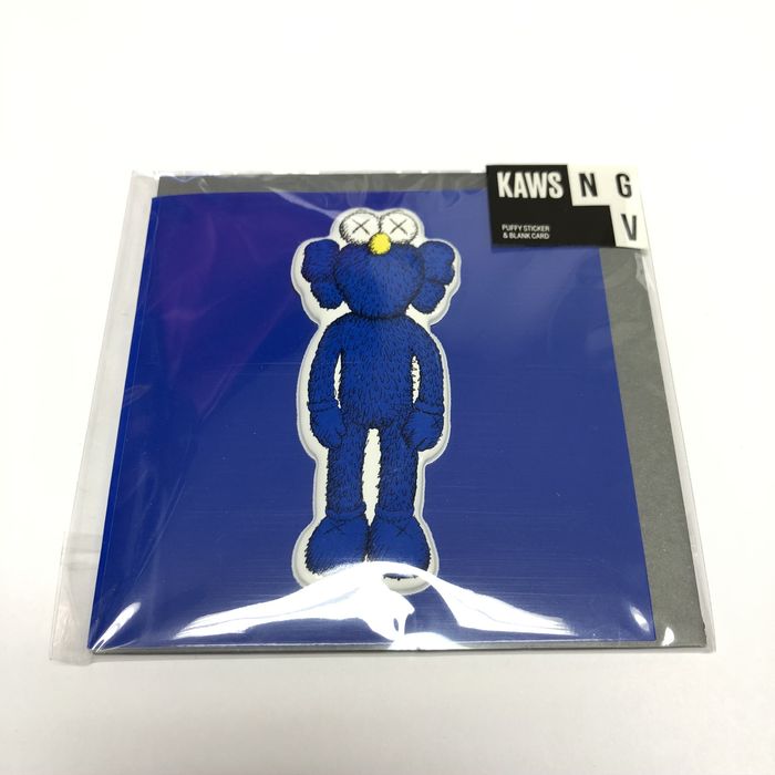 Kaws DS Kaws x NGV BFF Puffy Sticker + Card Set SupremE baPE | Grailed