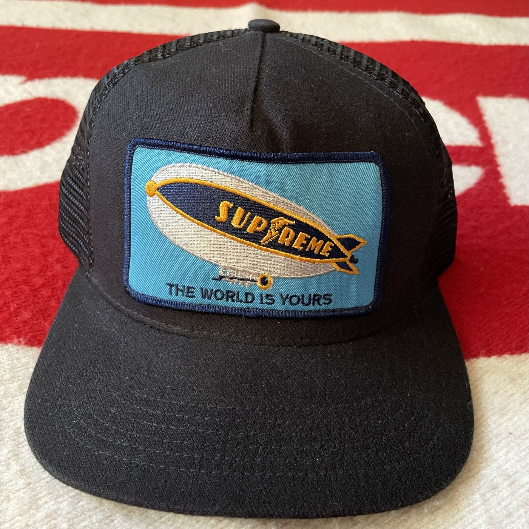 Supreme Supreme Blimp The World Is Yours trucker cap snapback S/S12 ...