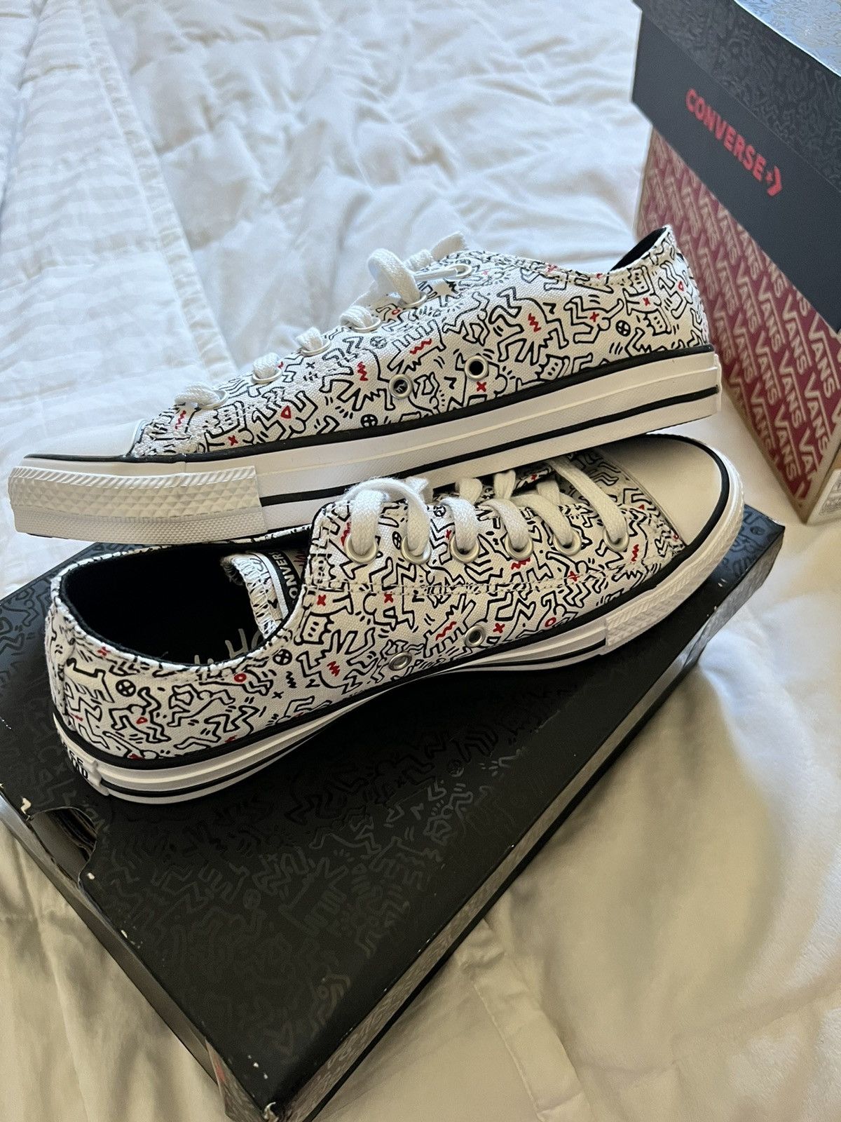 Keith Haring × Vans Keith Haring x Vans Low Top Sneaker | Grailed