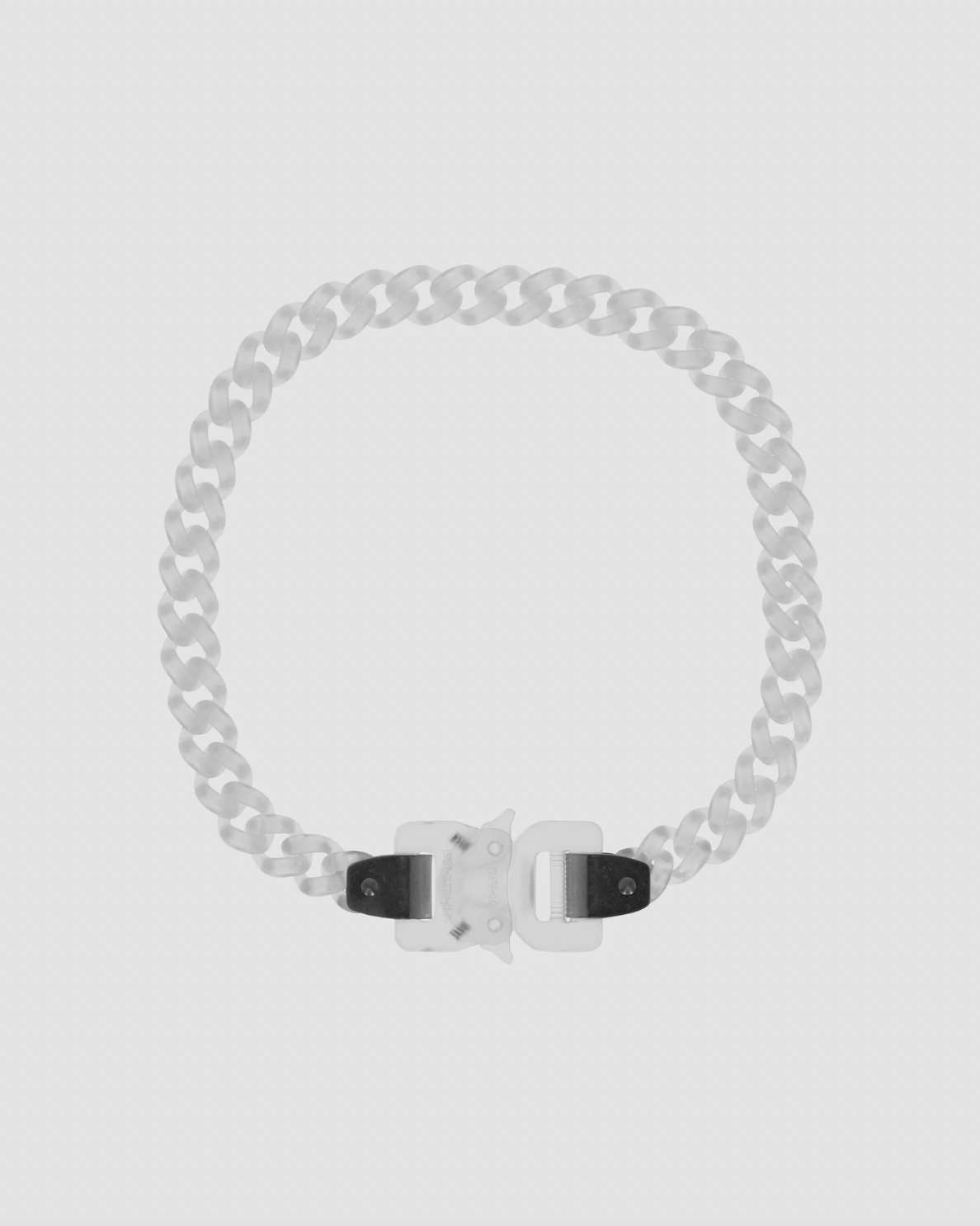 1017 ALYX 9SM × Alyx 1017 Alyx 9SM Transparent Rollercoaster Chain ...