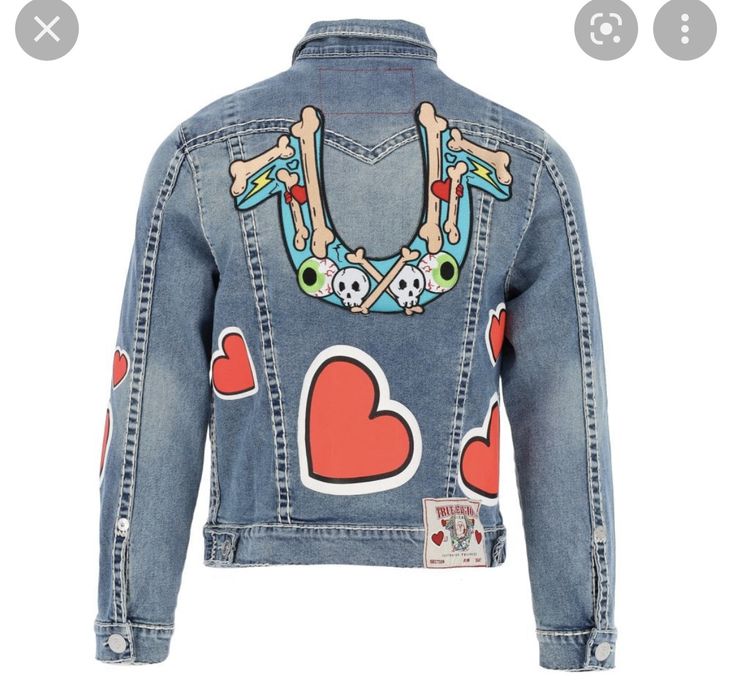 True Religion TR X CHIEF KEEF JIMMY SUPER T DENIM JACKET | Grailed