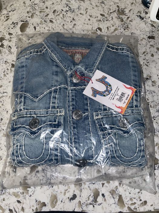 True Religion TR X CHIEF KEEF JIMMY SUPER T DENIM JACKET | Grailed