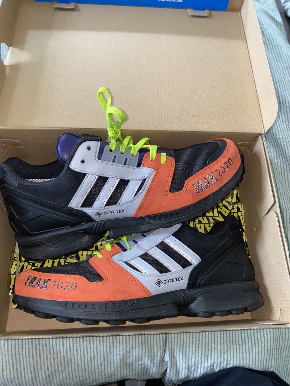 Adidas Adidas X IRAK ZX 8000 GTX - Gently Used | Grailed
