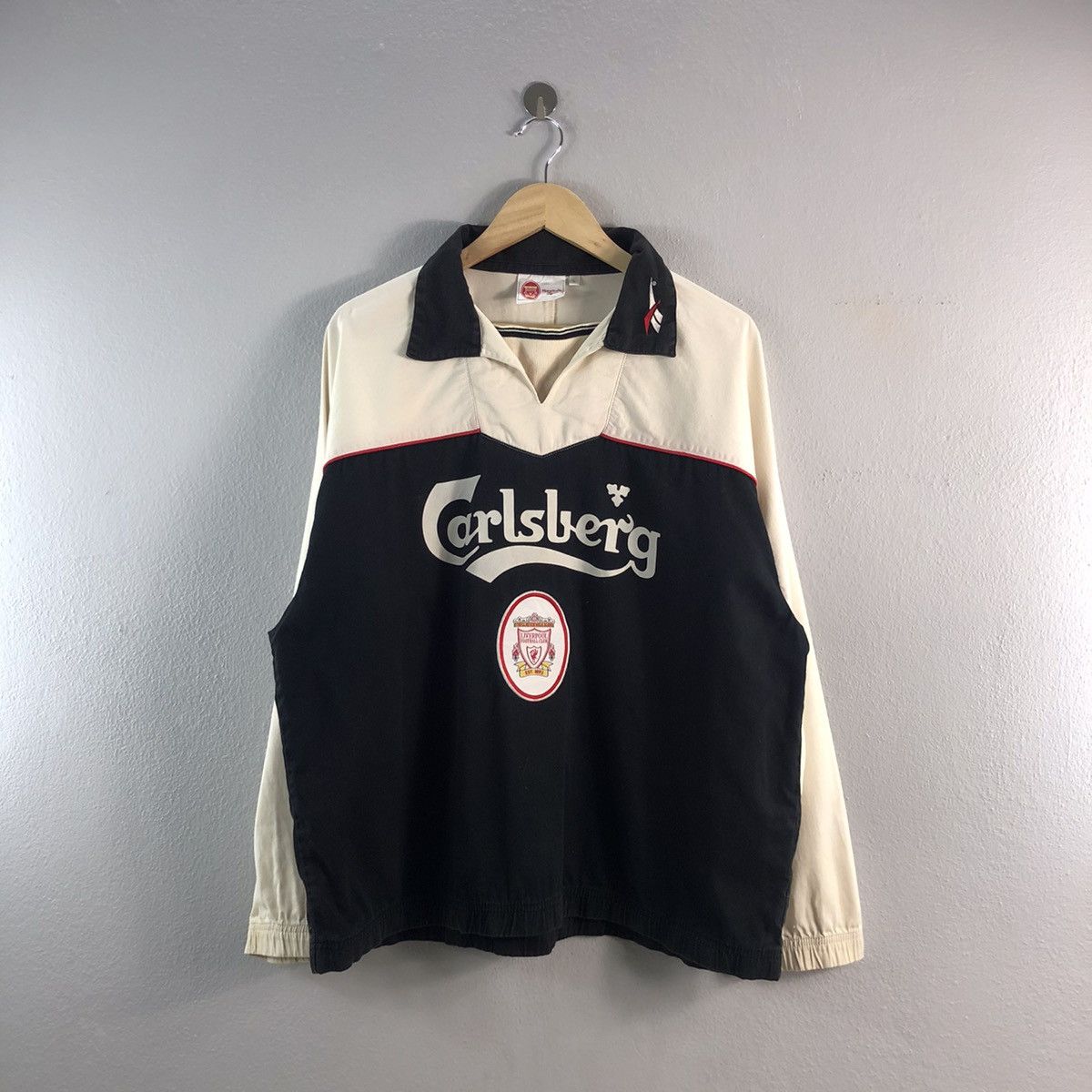 Vintage Vintage Liverpool Football Club Reebok Jumper Shirt | Grailed