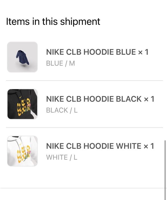 Nike Nike x Drake Certified Lover Boy Rose Hoodie White CLB | Grailed