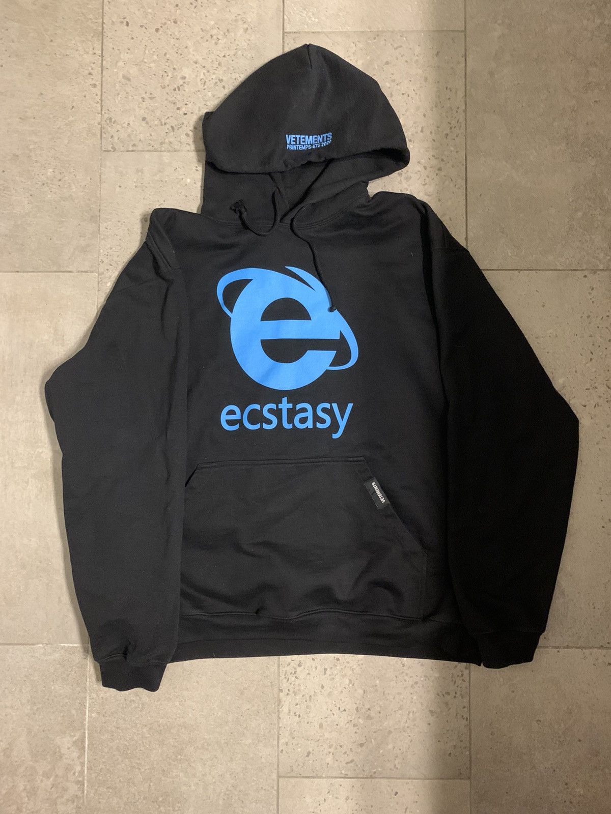 Vetements Vetements 2020 “Ecstasy” Hoodie | Grailed
