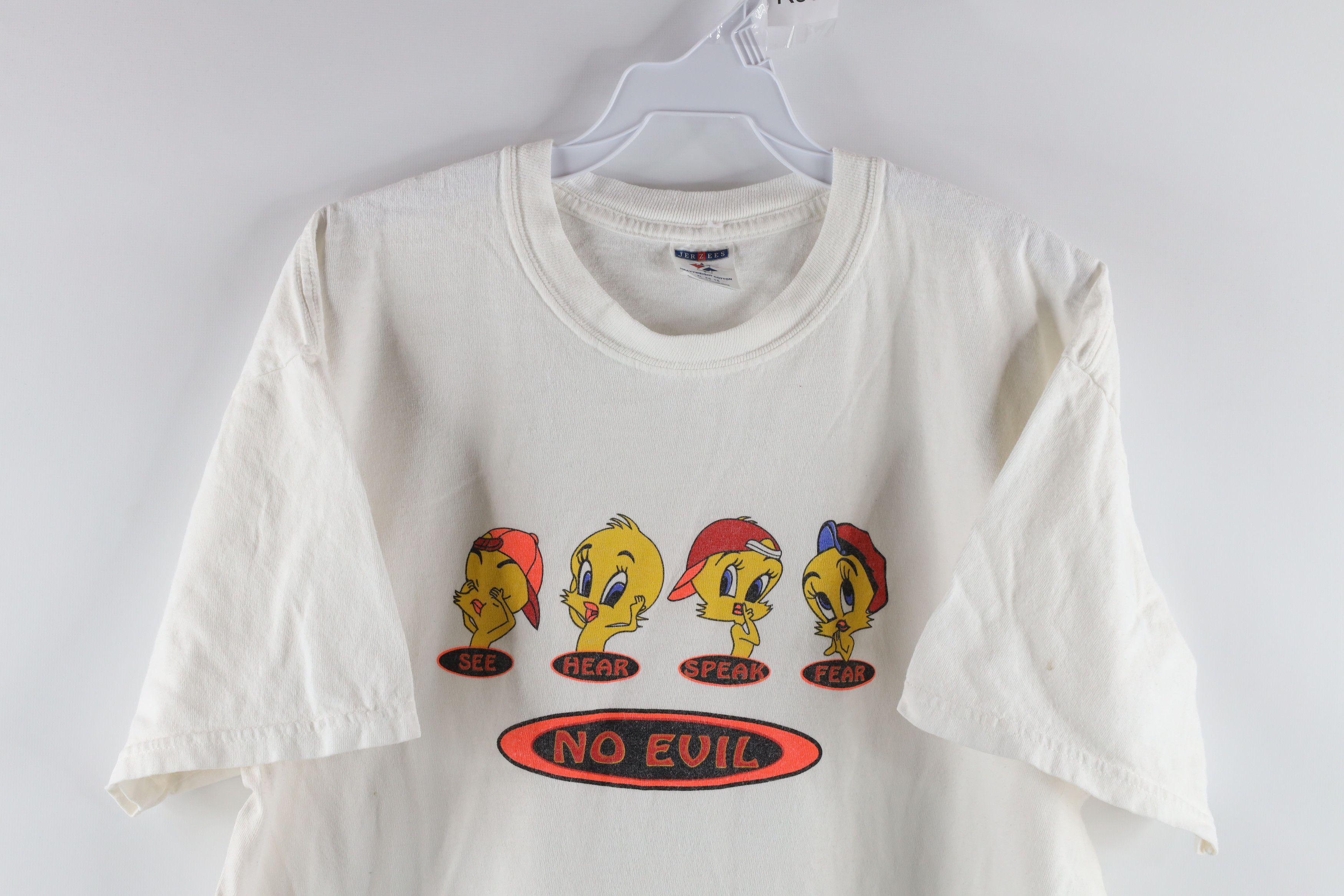 Vintage Vintage Streetwear See Hear No Evil Tweety Bird T-Shirt | Grailed
