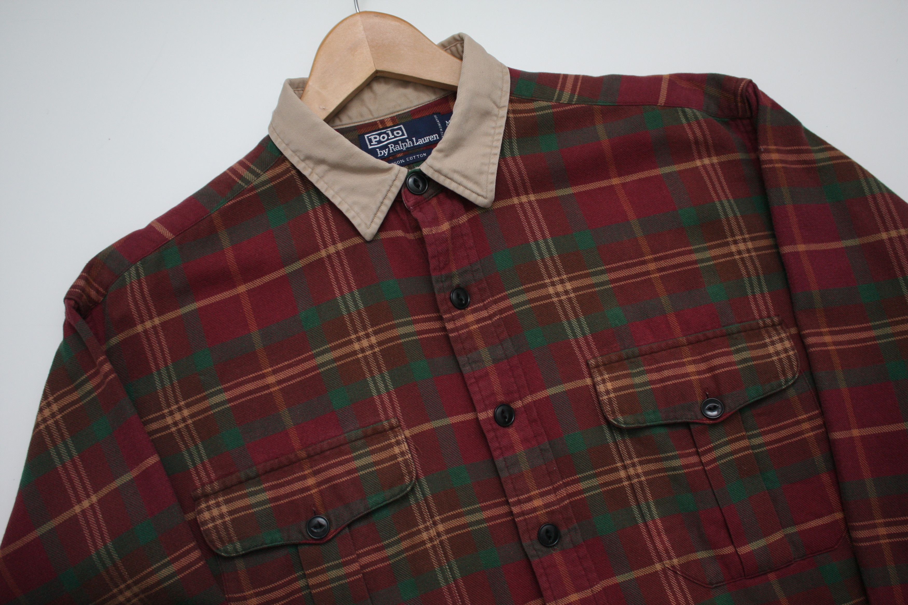 Polo Ralph Lauren Polo Ralph Lauren Red Checkered Longsleeve Shirt ...