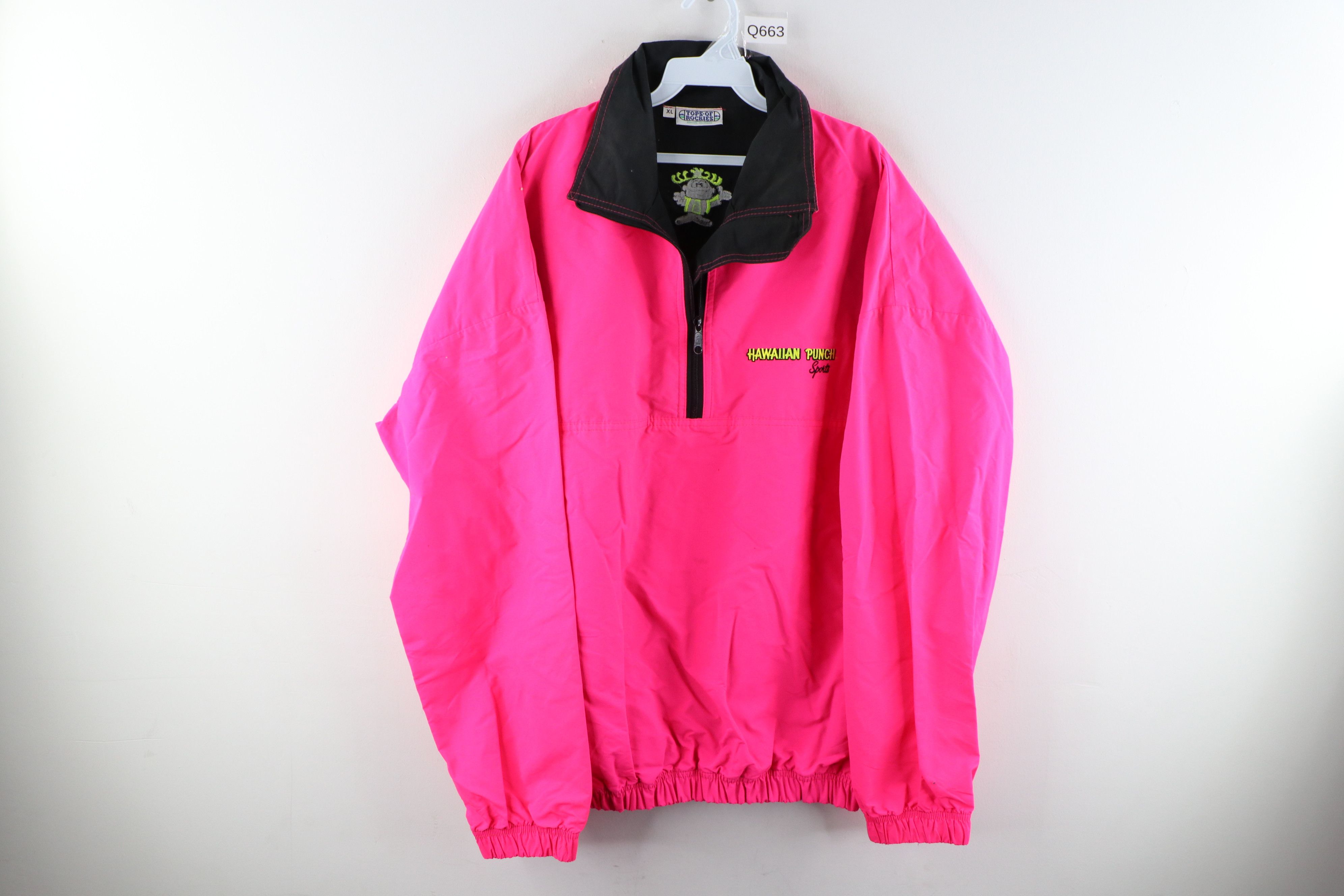 Streetwear × Vintage Vintage 90s Streetwear Hawaiian Windbreaker Jacket ...