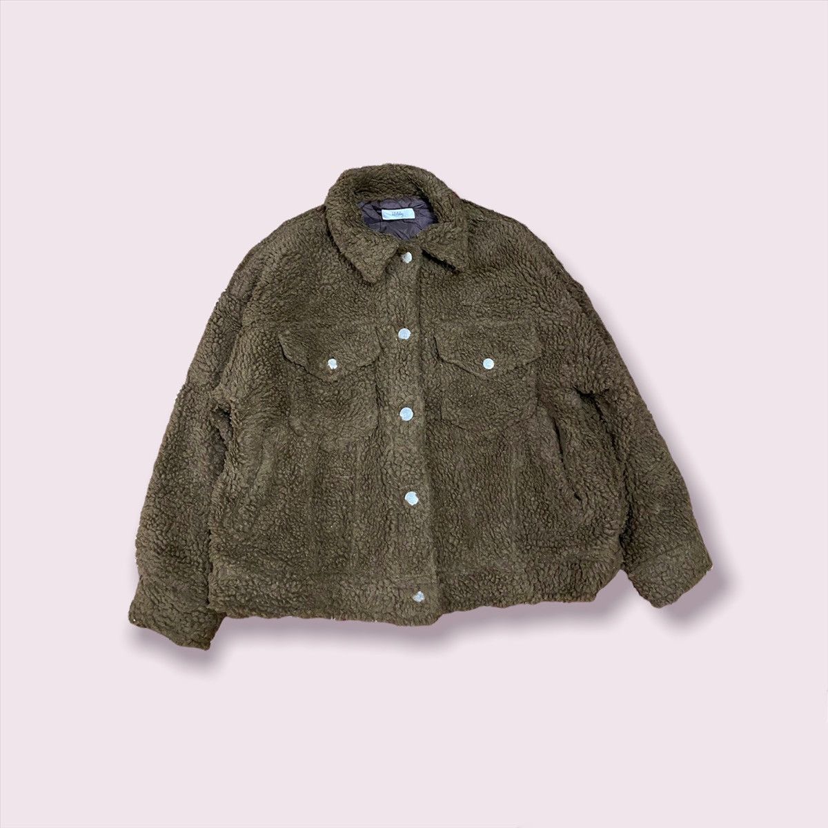 Designer × Japanese Brand × Streetwear Rare Holiday Jacket Fleece Bulky ...