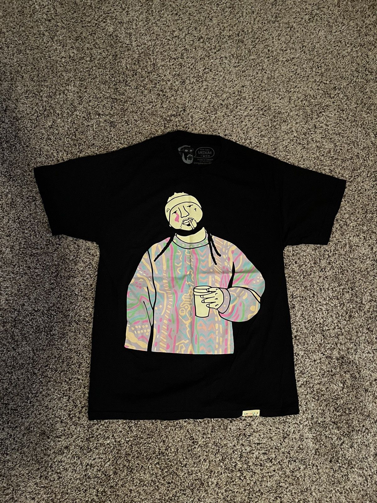 Gangster Doodles ASAP YAMS TEE | Grailed