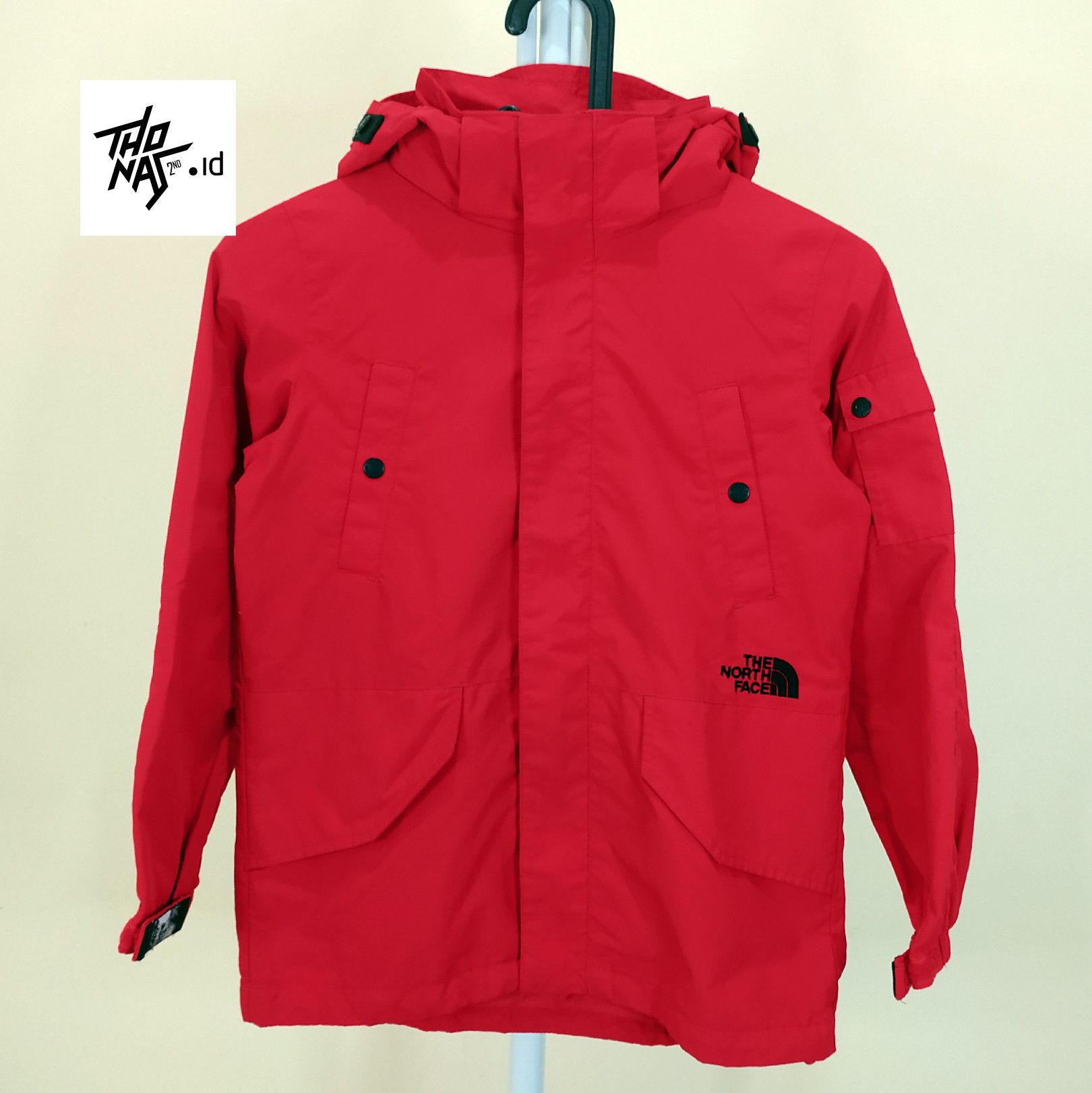 The North Face The North Face Aron Kids Windbreaker Jacket White Label ...