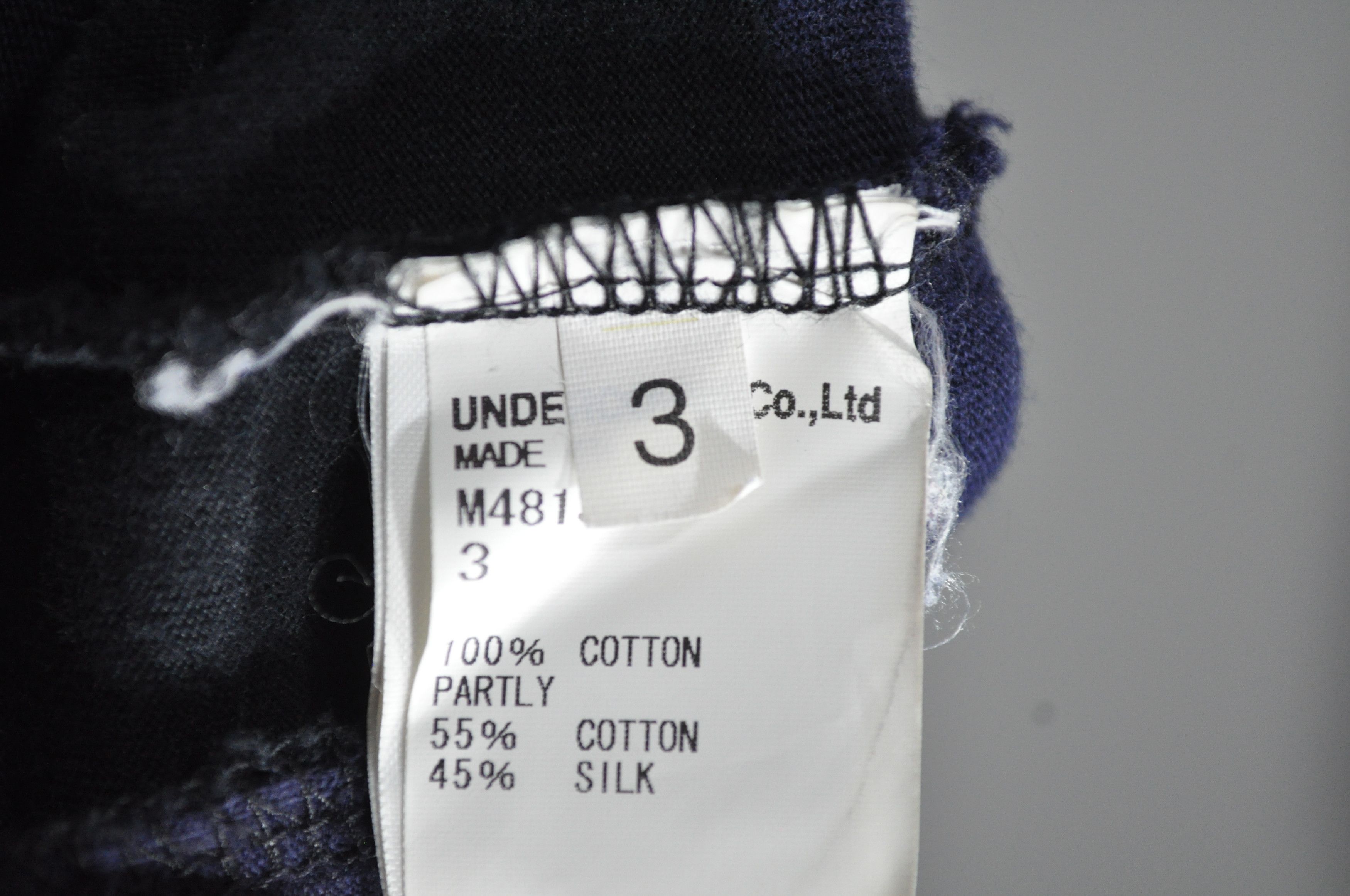 Undercover Undercover - S/S14 - Psychocandy Border Long Sleeve Shirt ...