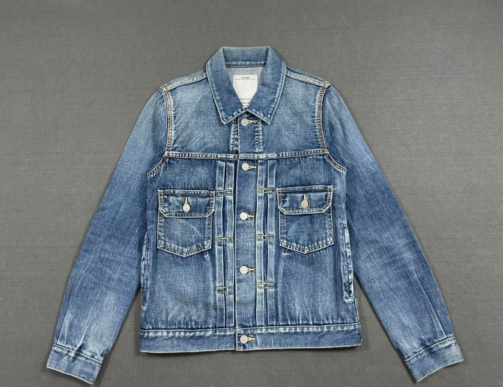 Visvim visvim SS 101 JKT DMGD | Grailed