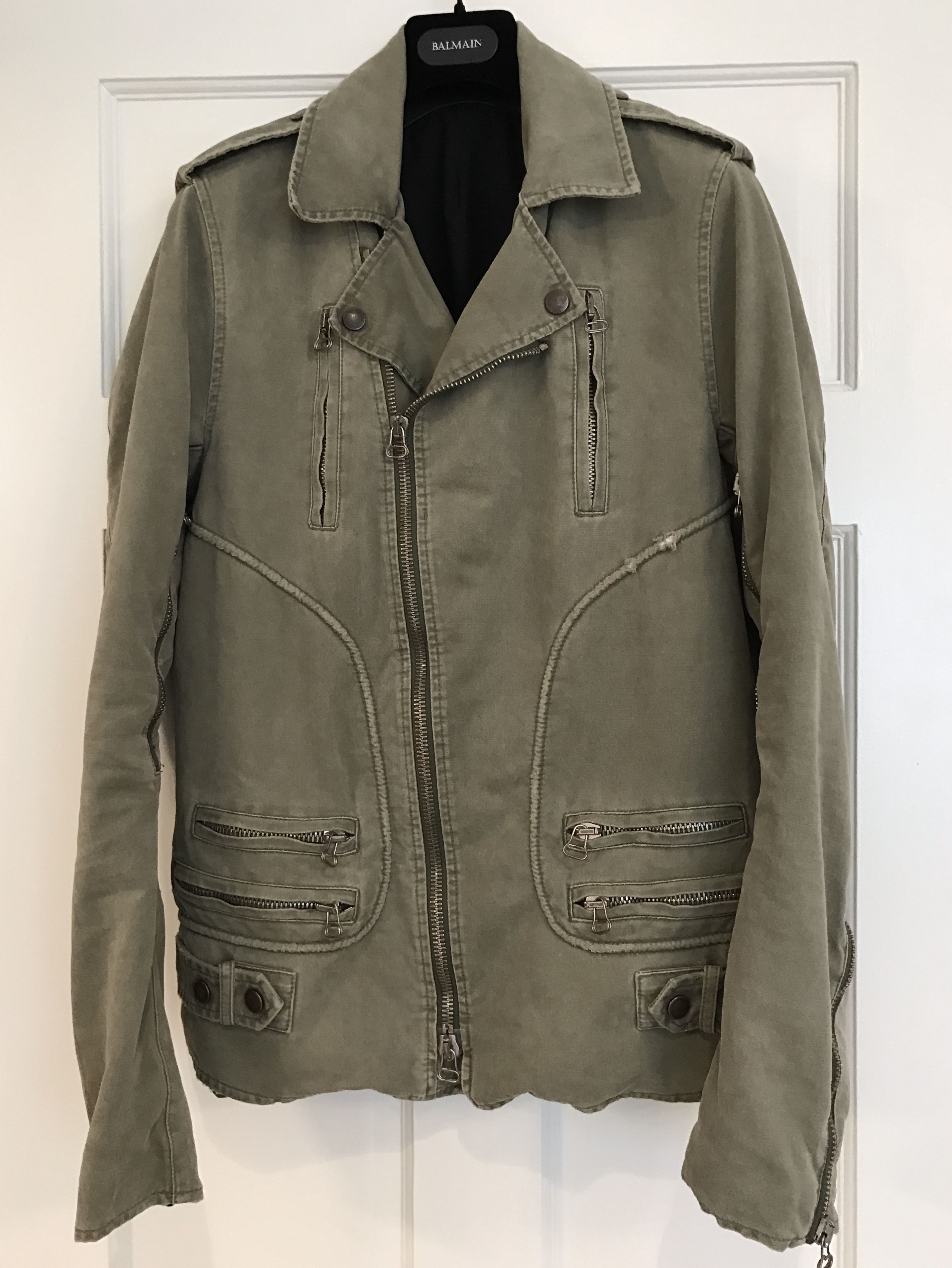 Balmain SS10 Decarnin Campaign Perfecto | Grailed