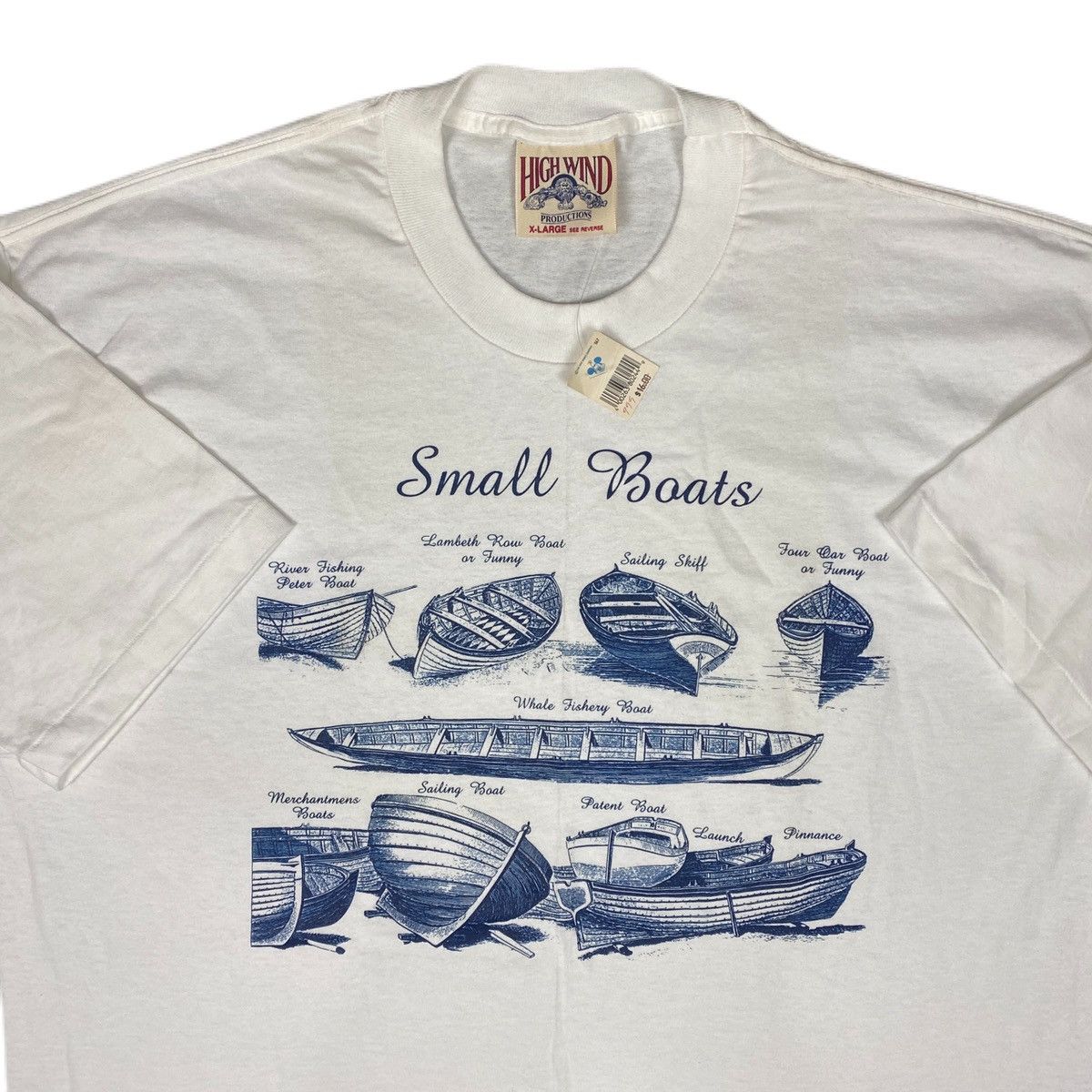 Vintage Vintage small boats graphic shirt | Grailed