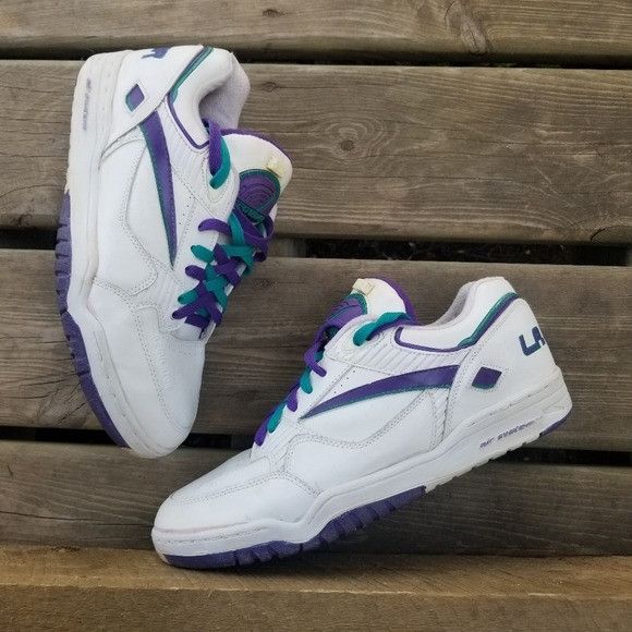 Vintage Vintage 1991 90s y2k LA Gear Regulator Pumps White Sneakers ...