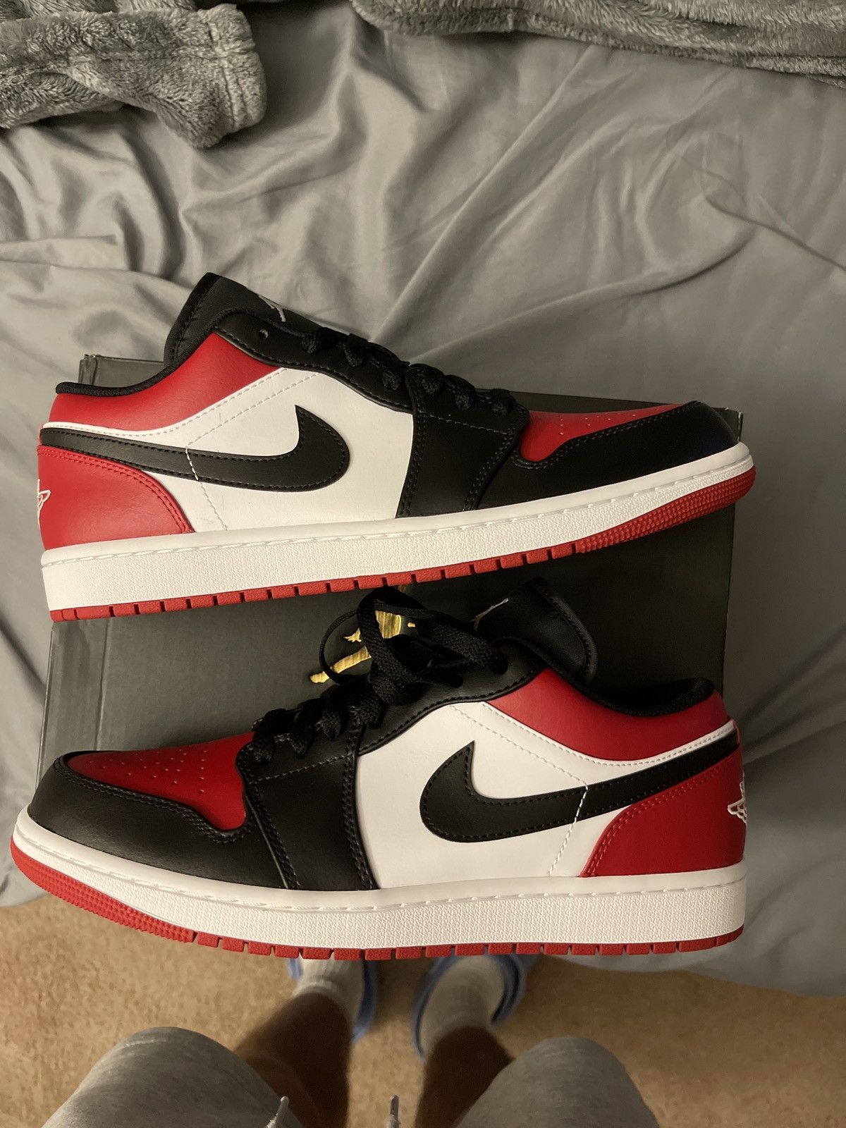 Jordan Brand Jordan “Bred Toe” 1s | Grailed