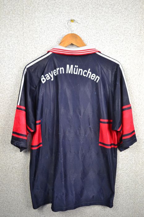 Adidas Bayern Munchen 1997 Away Football Shirt Soccer Vintage Retro ...