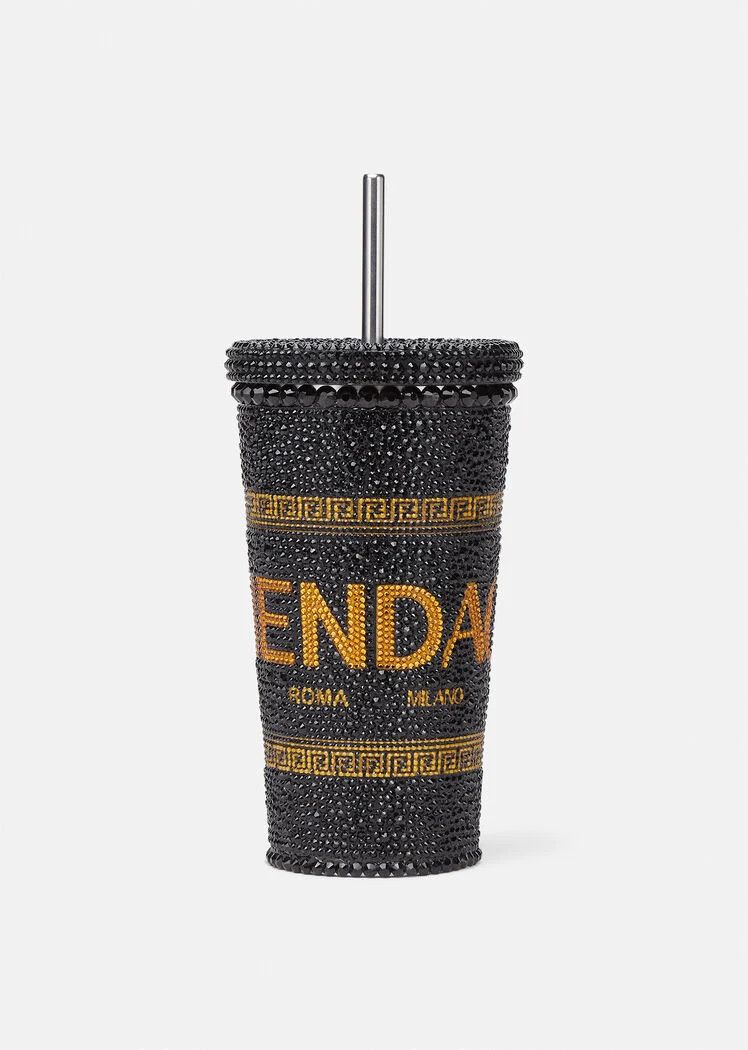 Fendi TRAVEL MUG WITH FENDACE LOGO | Grailed