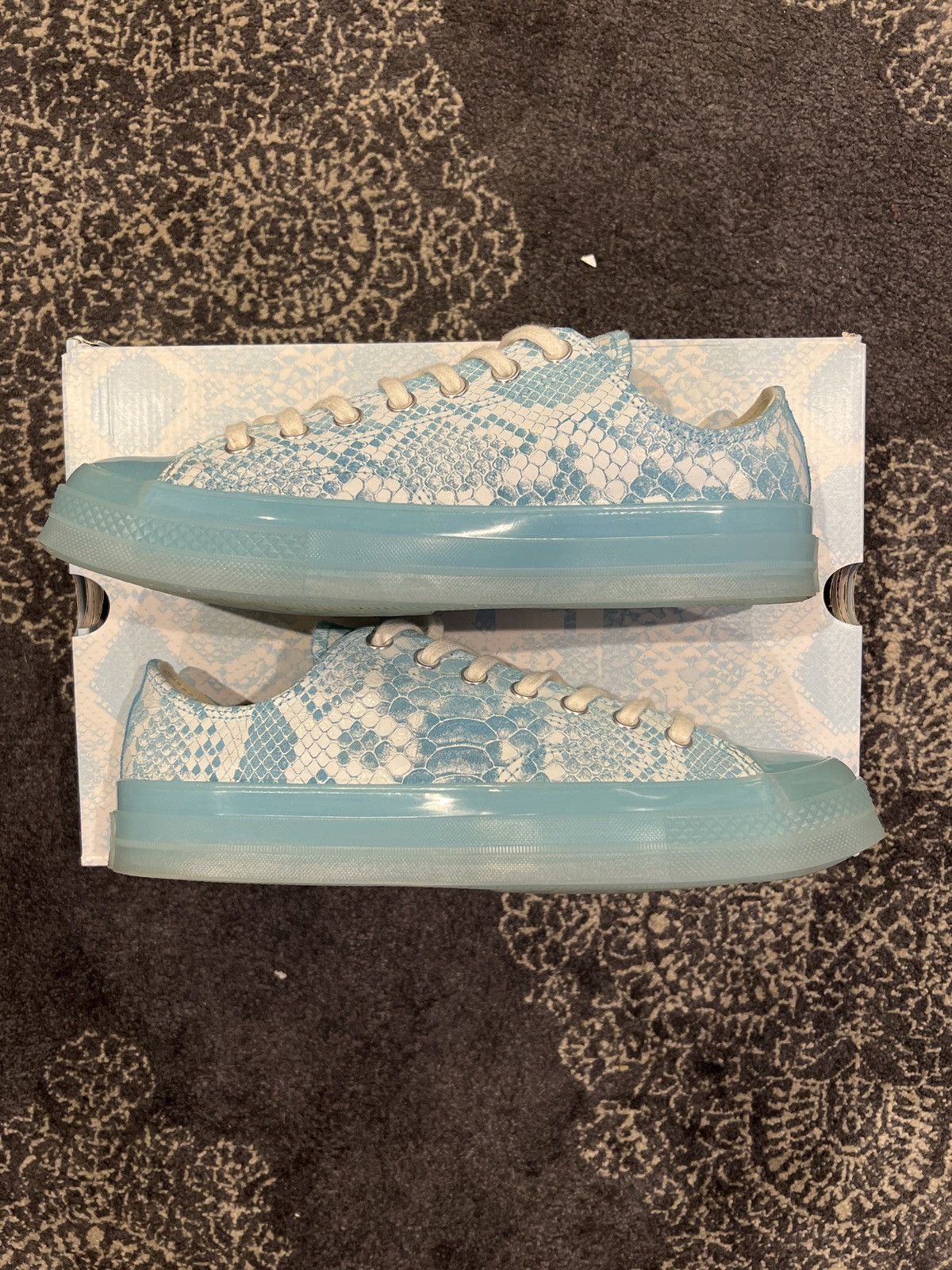 Golf Wang Golf Wang x Comverse All Star Chuck 70 Ox - Python Blue | Grailed