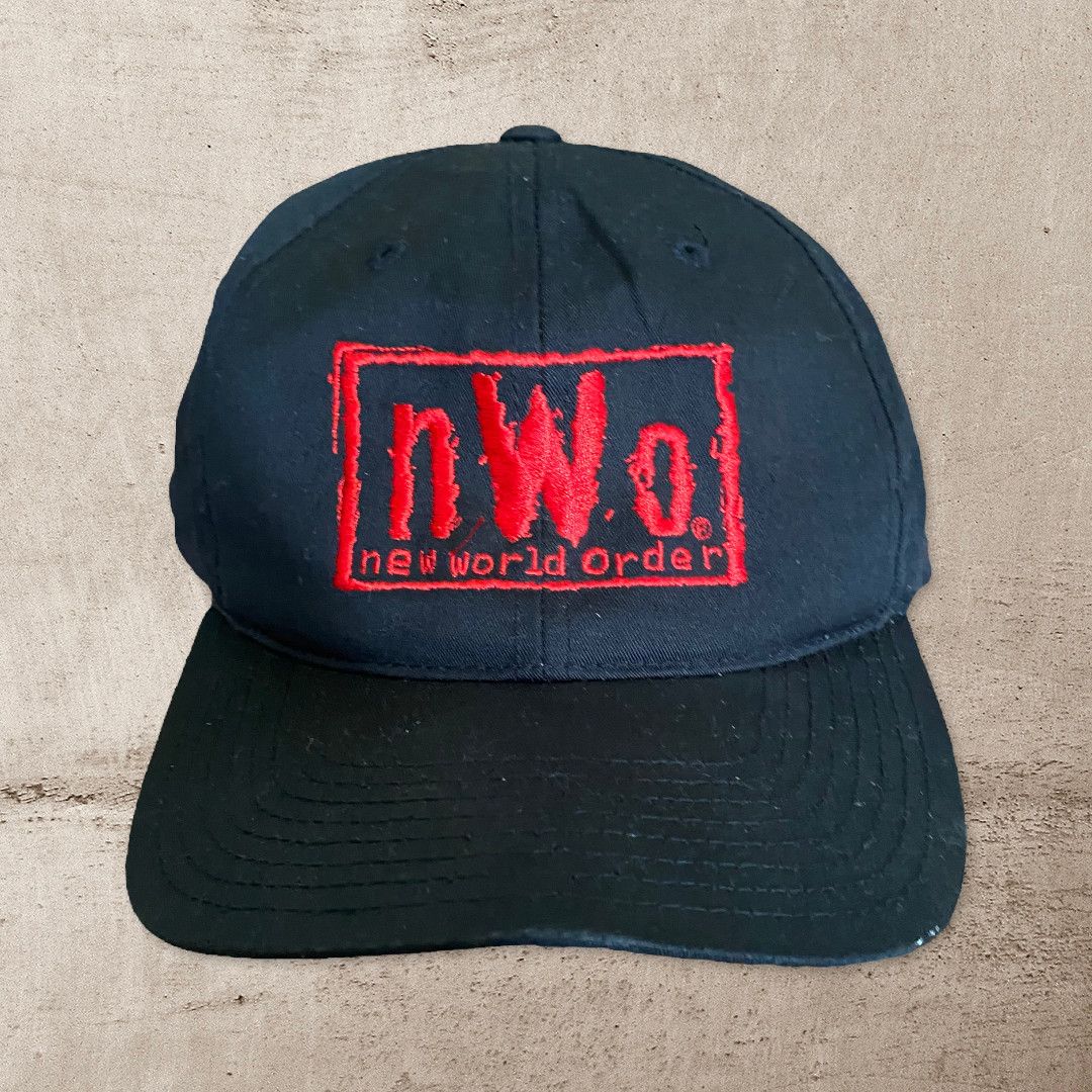 Vintage × Wwe Vintage NWO New World Order Snapback Hat Cap Wrestling ...