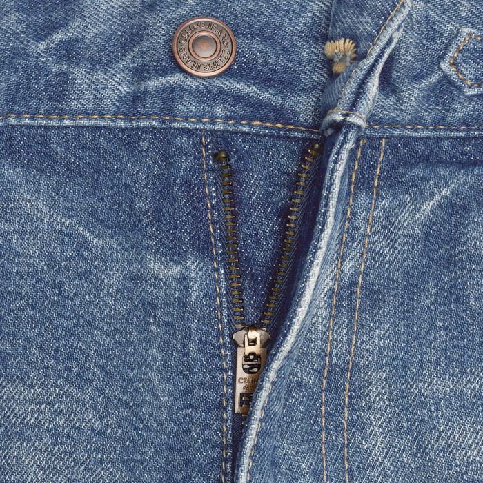 Celine 'Jane Flared Jeans' (Triomphe) in Union Wash Denim (NWT) | Grailed