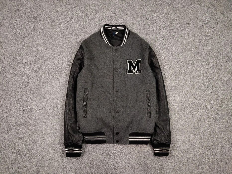 Streetwear × Varsity Jacket × Vintage Vintage 90s Varsity Jacket Bomber ...