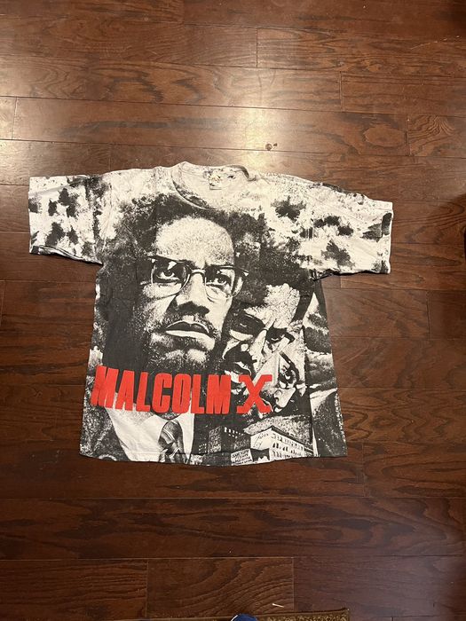 Vintage Malcolm X Shirt All over print | Grailed