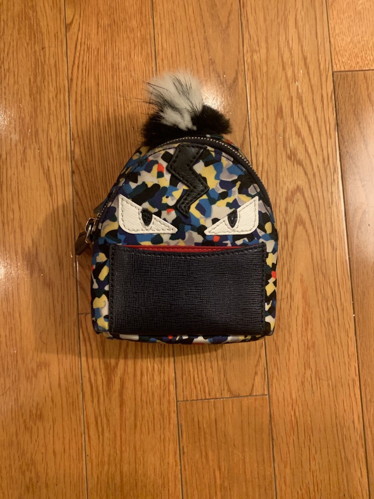 Fendi FENDI Monster confetti wallet keychain | Grailed