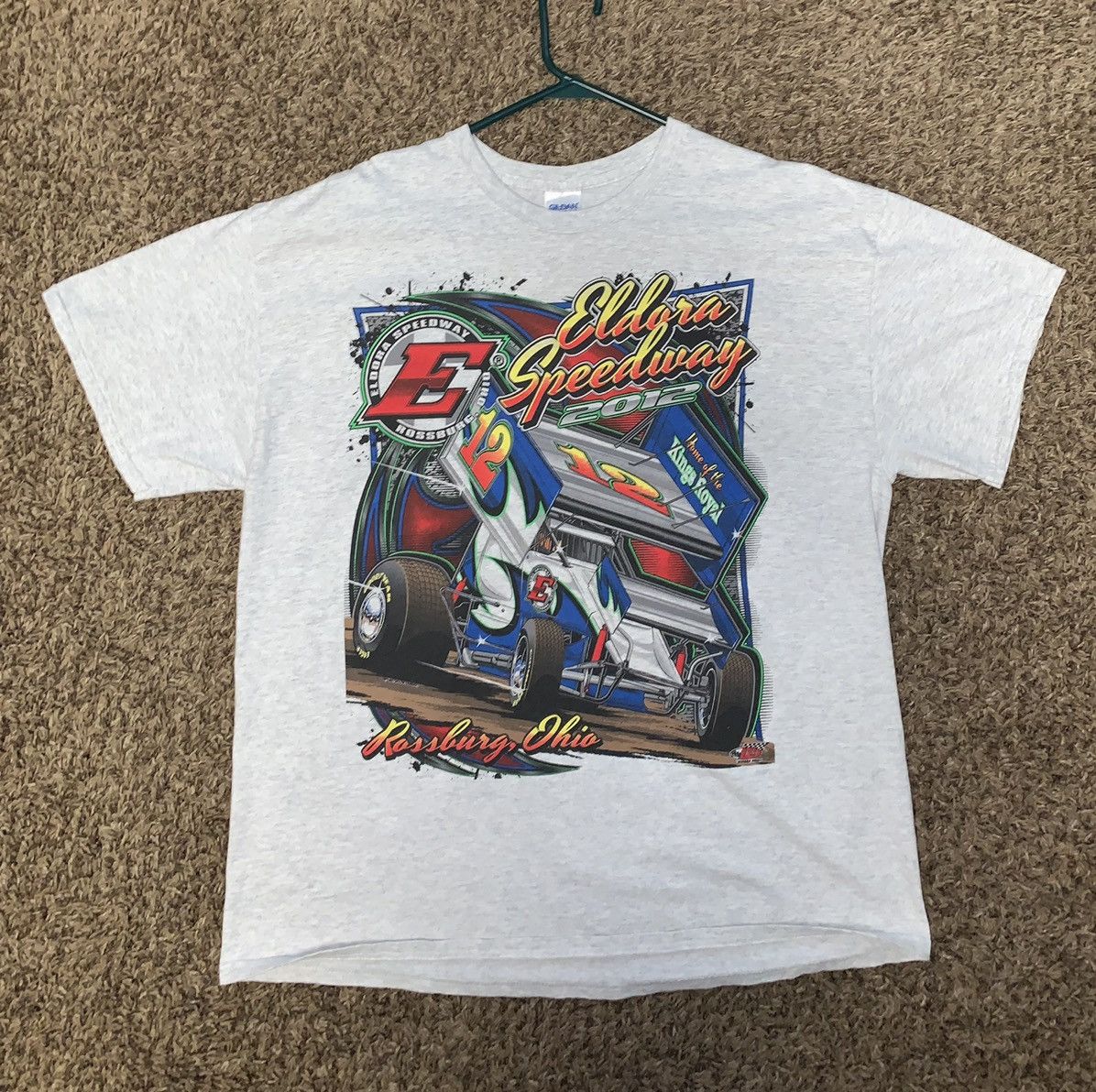 Racing × Streetwear Eldora Speedway Racing T-Shirt | Grailed