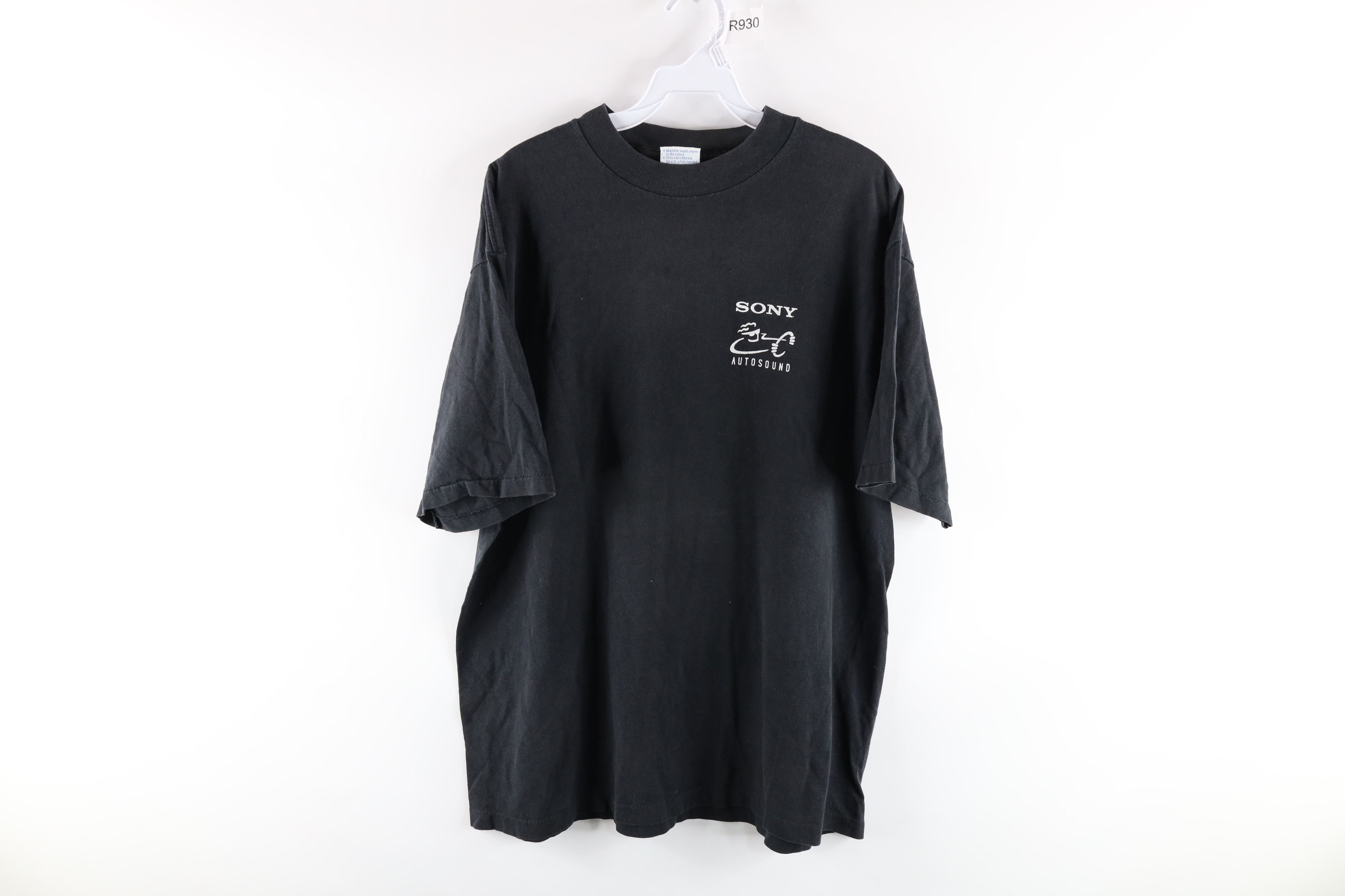 Vintage Vintage 90s Faded Sony Autosound D-Bass Sided T-Shirt | Grailed