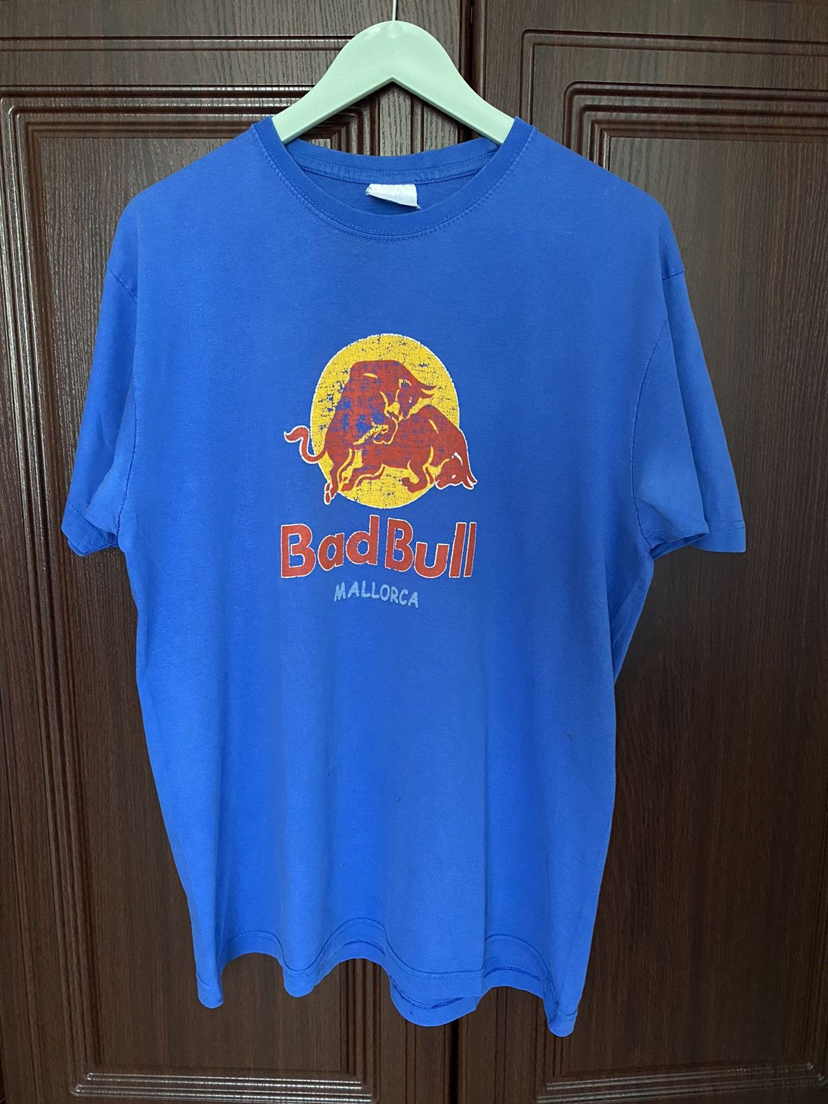 Vintage Vintage Red Bull Bad Bull Mallorca Parody T Shirt Pornstar ...