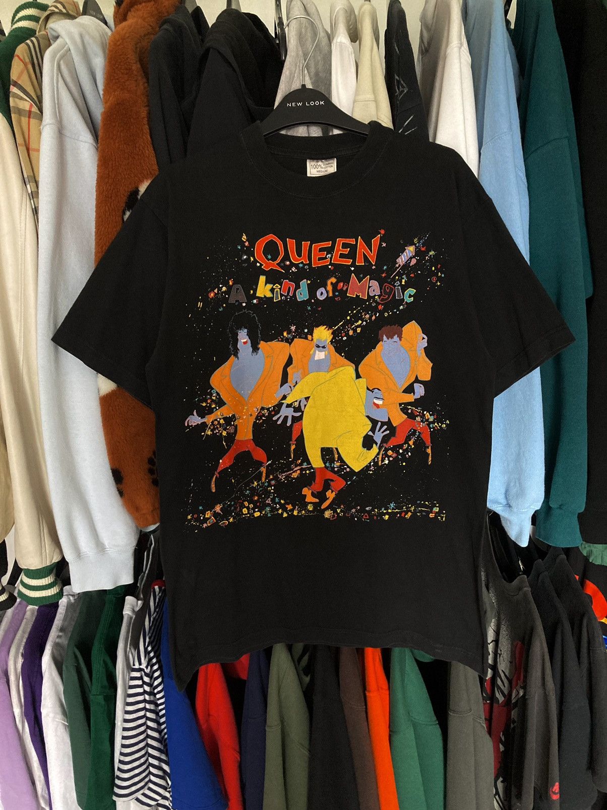 Band Tees × Queen Tour Tee × Vintage Vintage Tee Queen Magic Tour 1986 ...