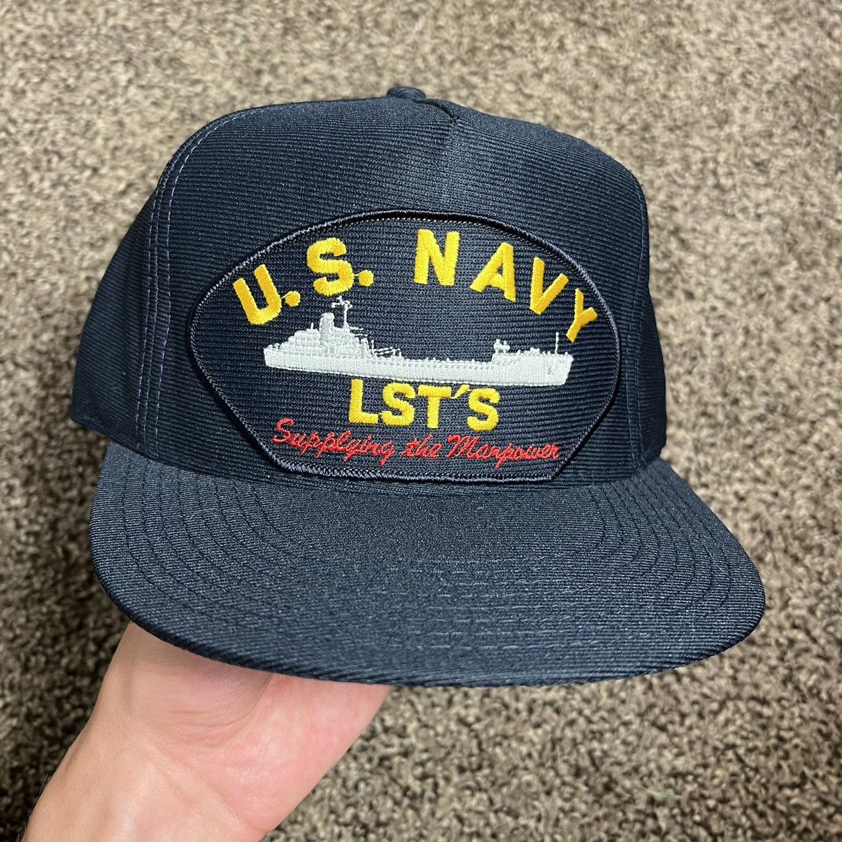 Vintage US Navy LST's Vintage Hat Eagle Crest Made in USA Navy | Grailed