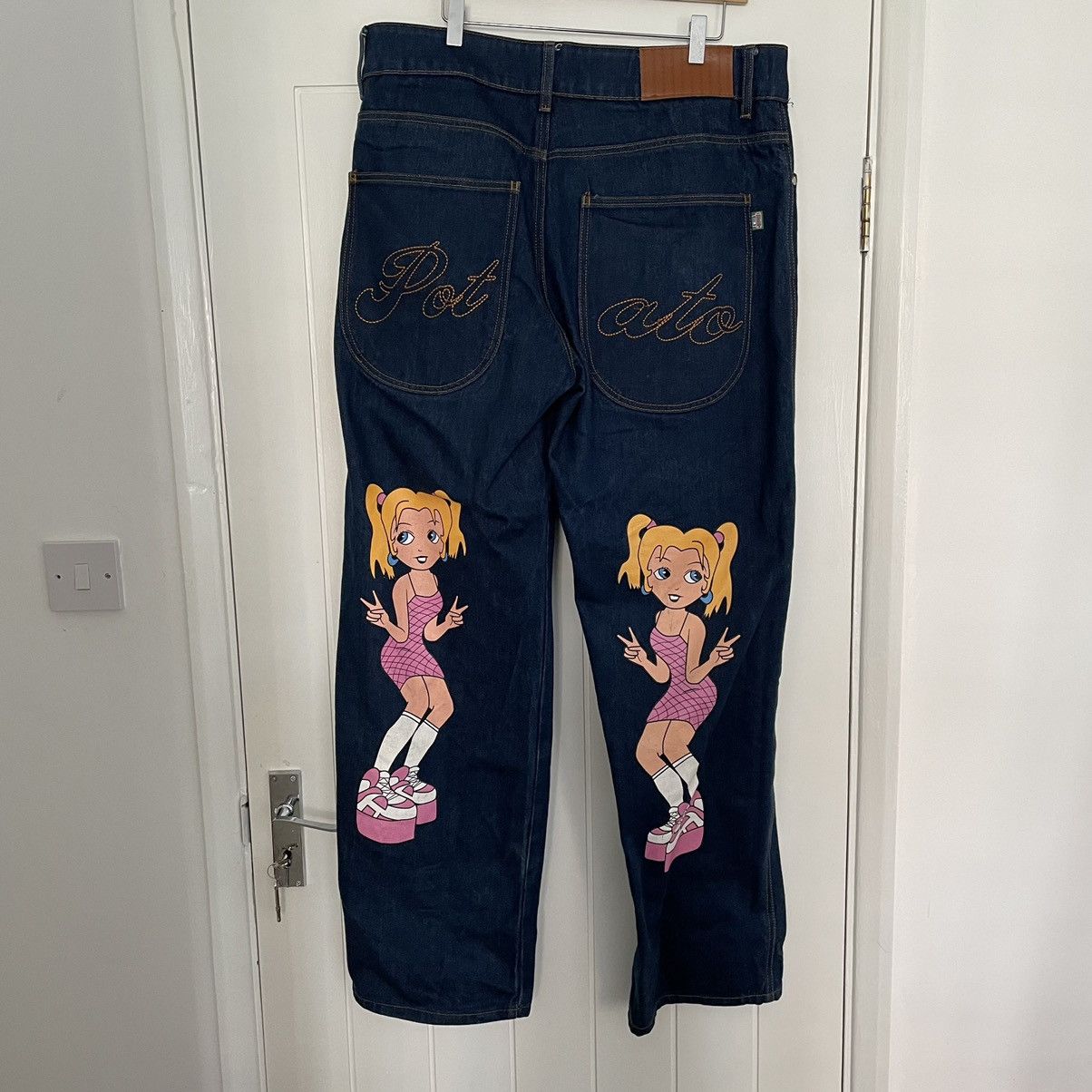 Imran Potato Imran Potato Graphic Denim Jeans | Grailed