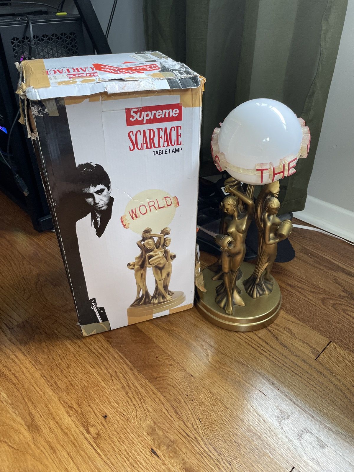 Supreme Scarface Table Lamp | Grailed