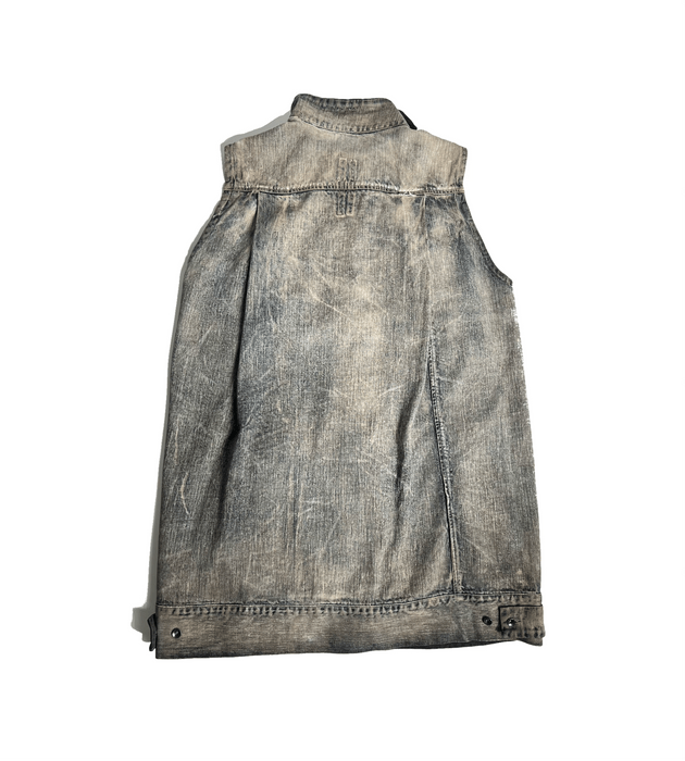 Rick Owens Drkshdw Rick Owens DRKSHDW Denim Dust Vest | Grailed