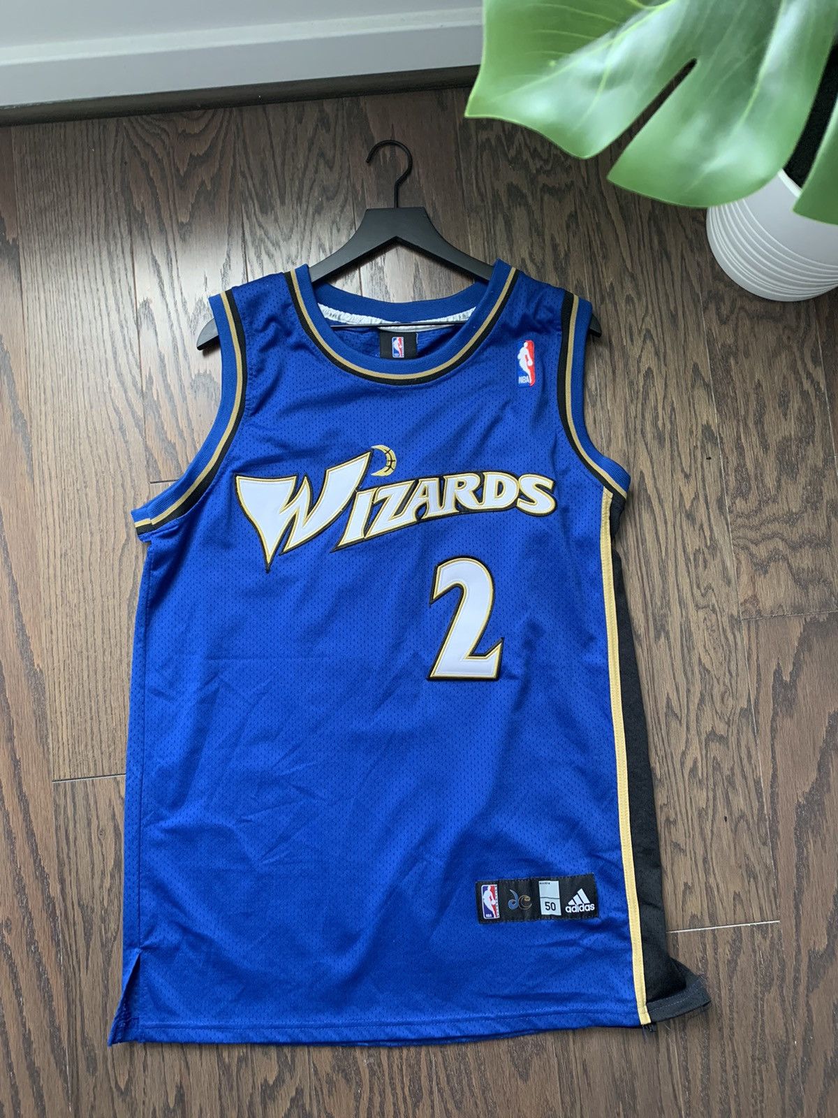Adidas × Vintage Washington wizards John wall throwback jersey | Grailed