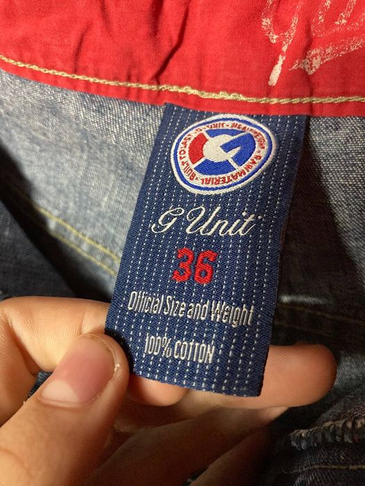 Vintage G-Unit Jeans 36 Size vintage 50cent big logo | Grailed