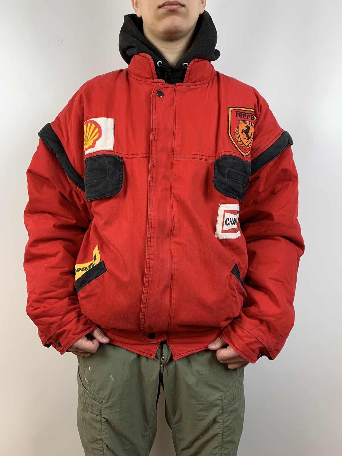 Ferrari × Racing × Vintage Vintage Ferrari Champion Racing Jacket ...