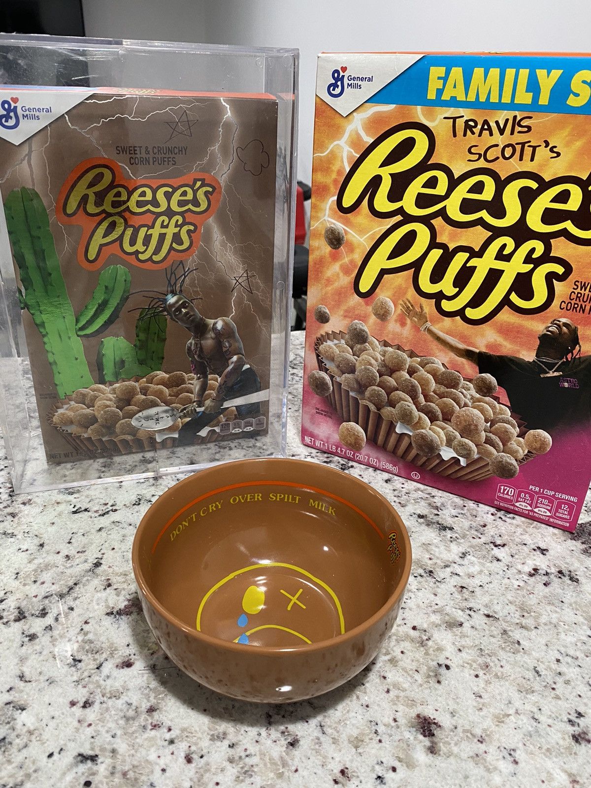 Travis Scott Travis Scott Reese’s Puffs collab | Grailed