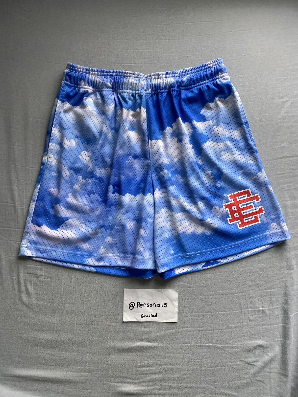 Eric Emanuel × Streetwear RARE 2020 Eric Emanuel Sky Shorts Large | Grailed