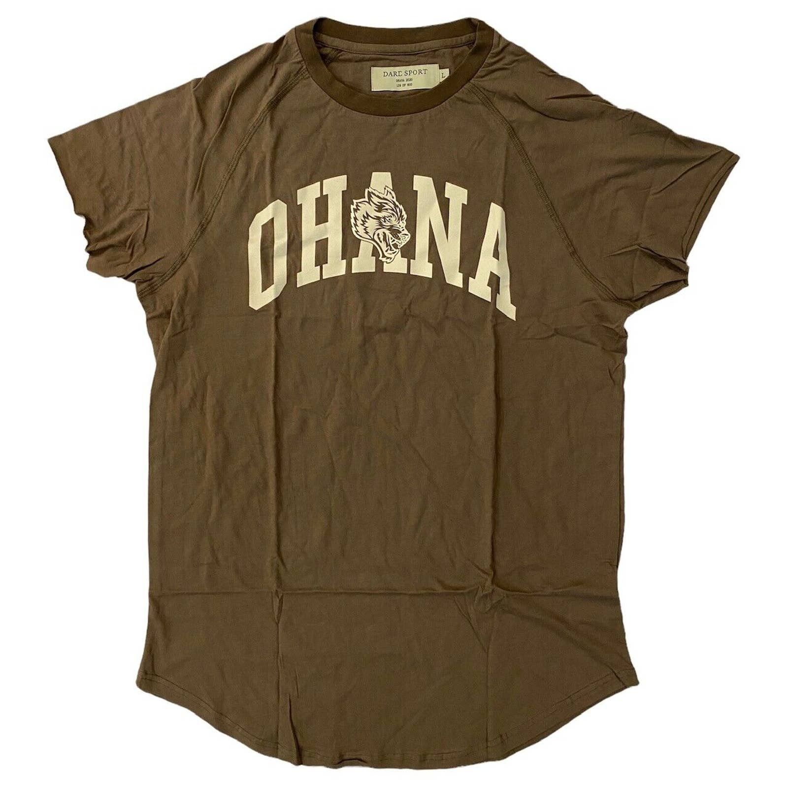 Civil Regime Darc Sport Wolves Ohana Family Drop Tail Cap Sleeve T ...