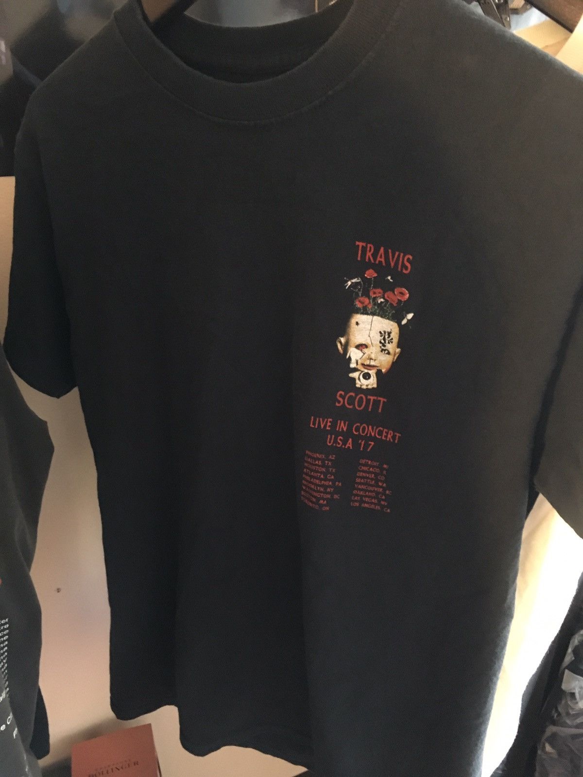 Travis Scott Two Travis Scott Tour Merch Tshirts | Grailed