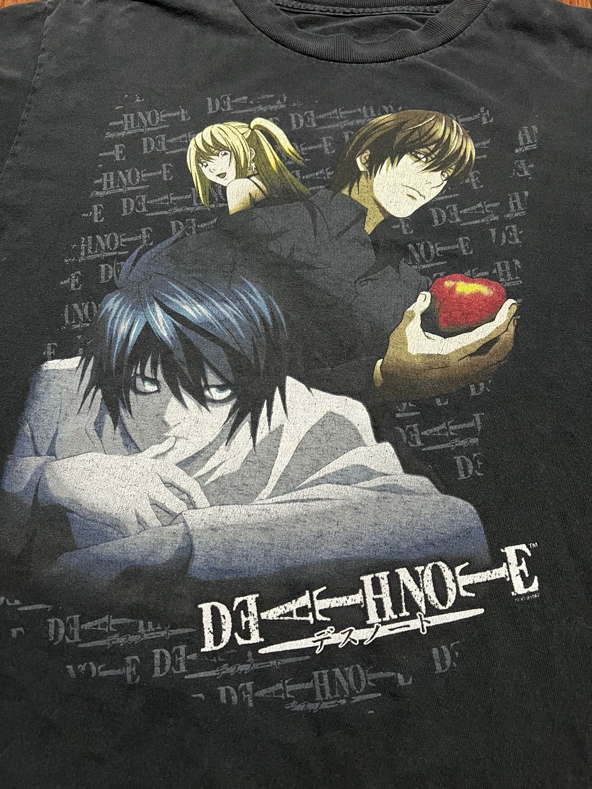 Anime × Japanese Brand × Vintage Vintage Shonen Jump Death Note Tee ...