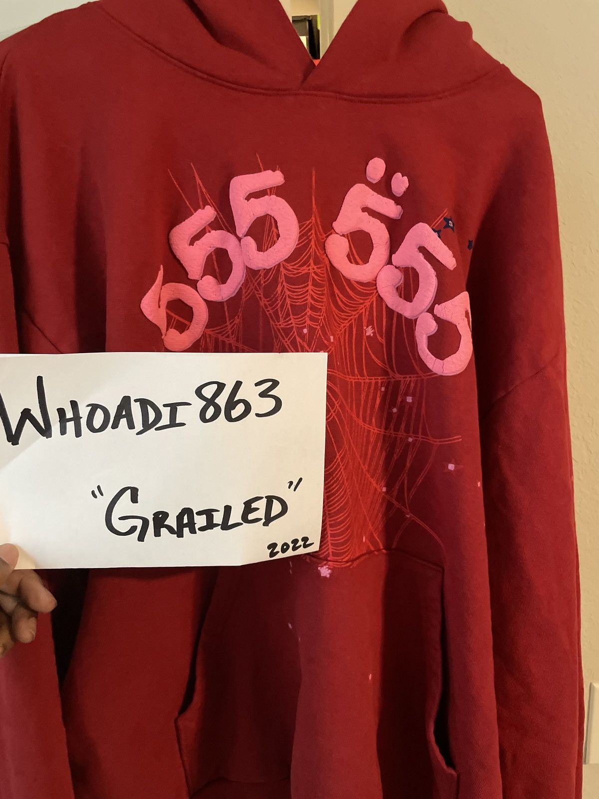Spyder Sp5der 555 Hoodie | Grailed