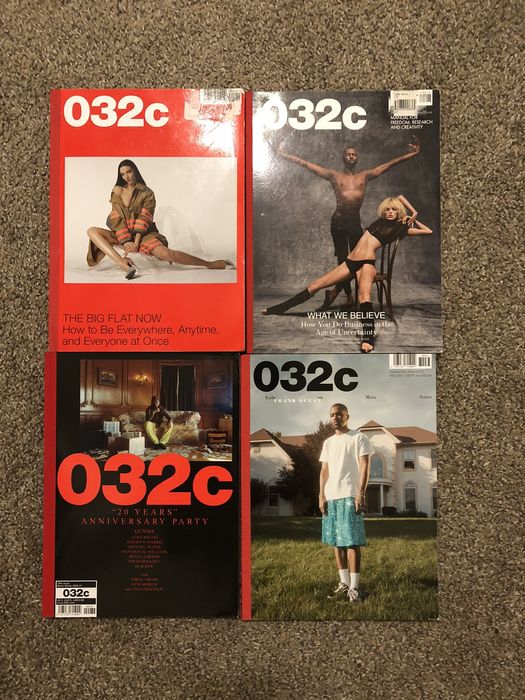 032c Four Issues Including Frank Ocean | Grailed